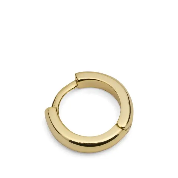 SERGE DENIMES Plated Sterling Silver Huggie Earring - Gold
