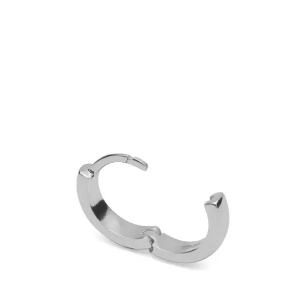 SERGE DENIMES Rhodium-plated Sterling Huggie Earring