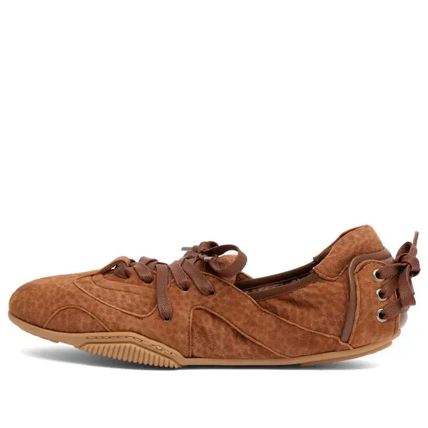 Acne Studios Bilaria Pigale Suede Sneakers - Brown