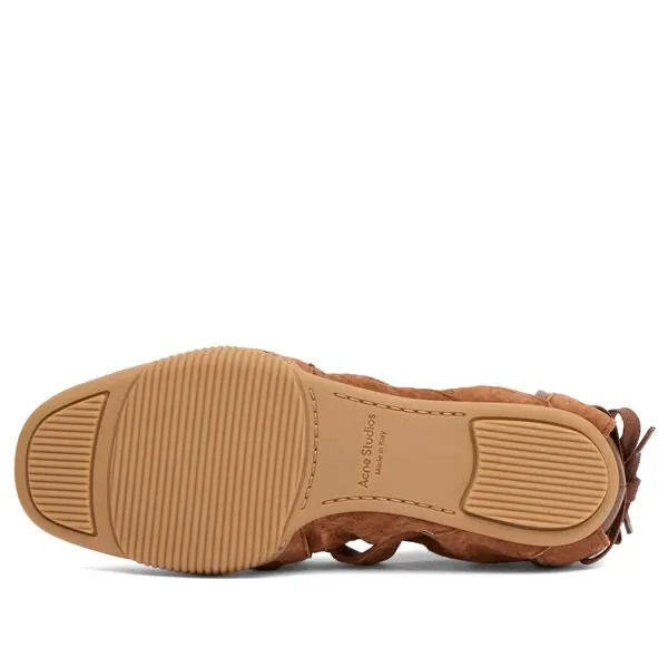 Acne Studios Bilaria Pigale Suede Sneakers - Brown