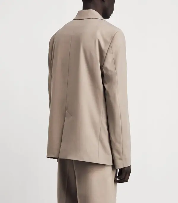 Séfr Double-breasted Donovan Blazer - Beige