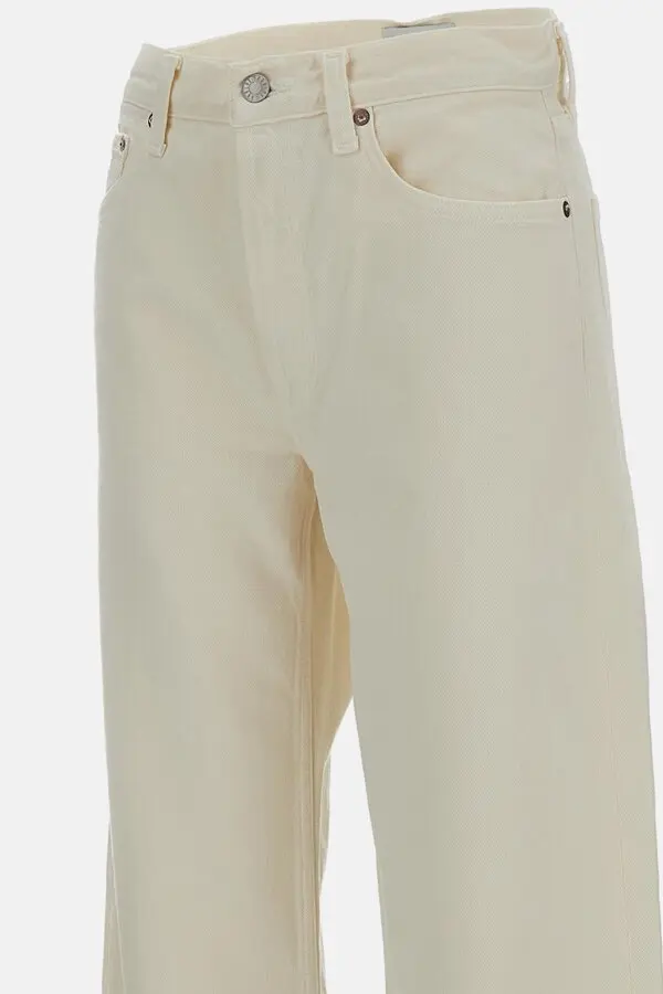 AGOLDE Arc Wide-leg Jeans - Bianco