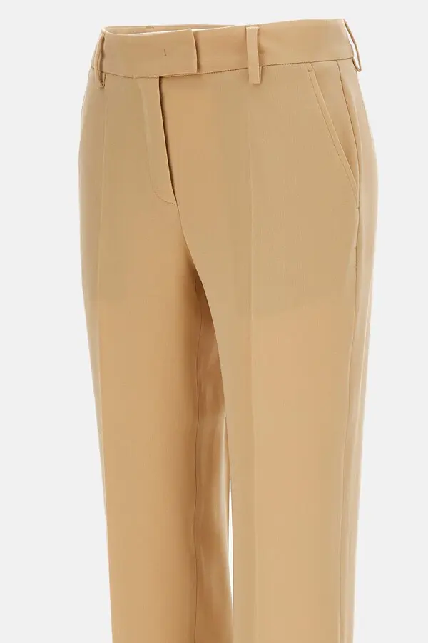 Alberto Biani Tailored Straight-leg Ankle-length Trousers