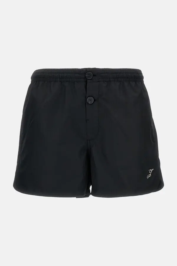 Jacquemus Boxer-cut Swim Shorts - Black