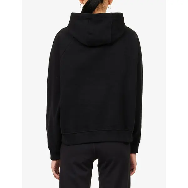 ADANOLA Varsity Oversized Cotton Hoodie