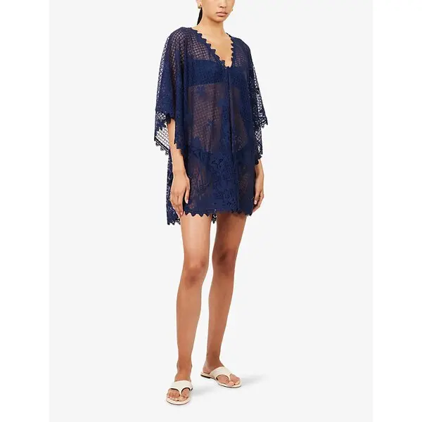 Melissa Odabash Josie Cotton-blend Kaftan