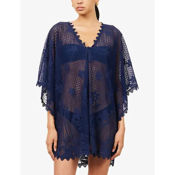 Melissa Odabash Josie Cotton-blend Kaftan
