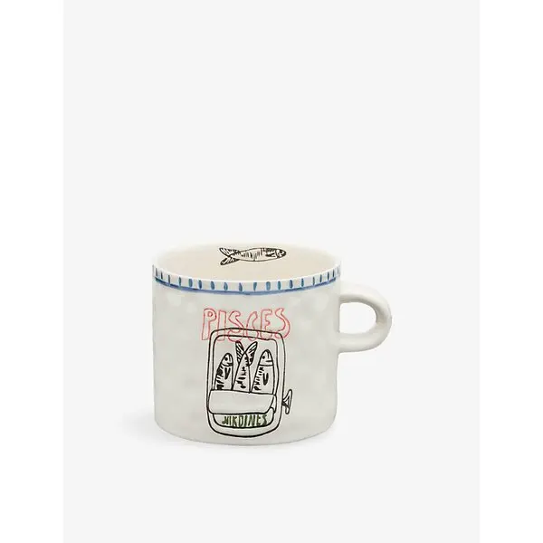 ANNA + NINA Zodiac Stoneware Mug 500ml - Pisces