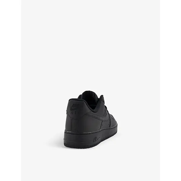 Nike Force 1 '07 Leather Low-top Trainers - Black