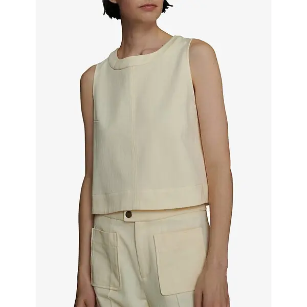Soeur Pampa Sleeveless Cotton Top
