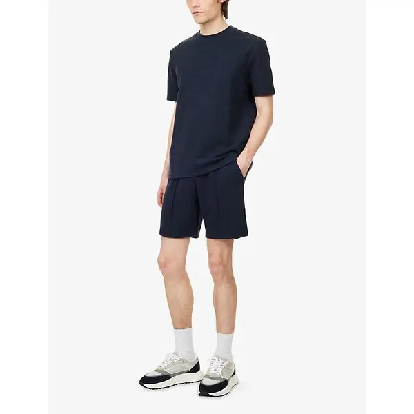 ARNE Cavour Textured Jacquard Drawcord Shorts