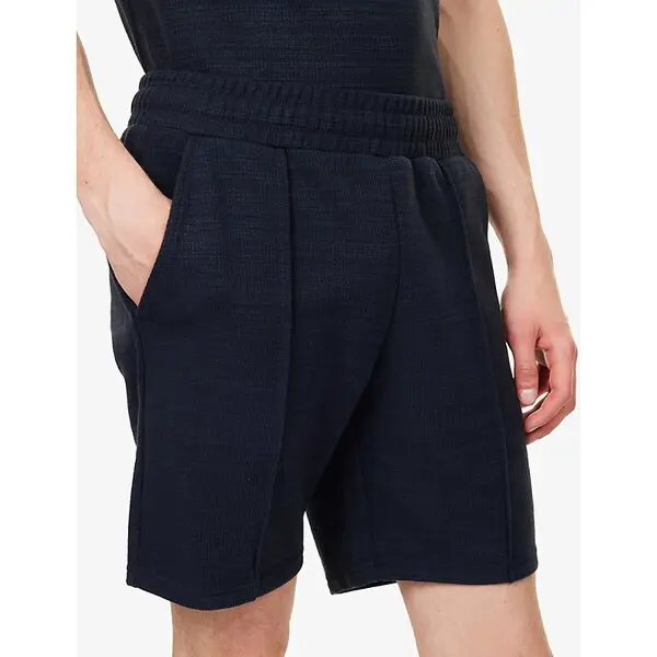 ARNE Cavour Textured Jacquard Drawcord Shorts