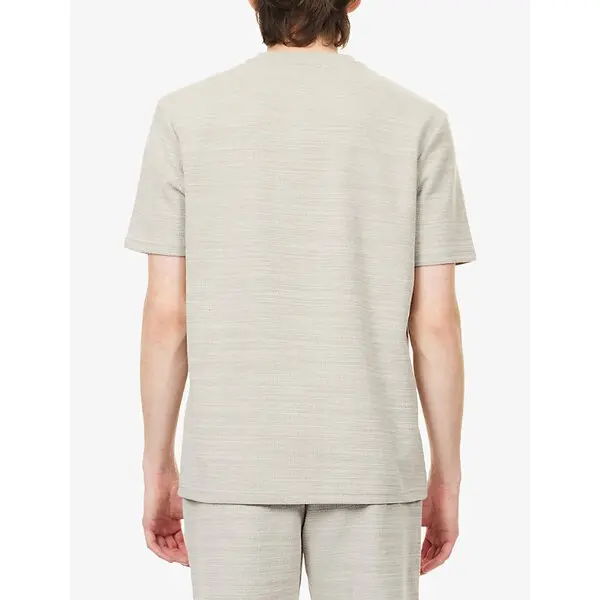 ARNE Cavour Texture Woven T-shirt