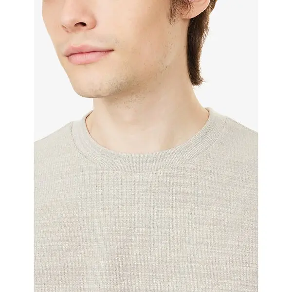 ARNE Cavour Texture Woven T-shirt