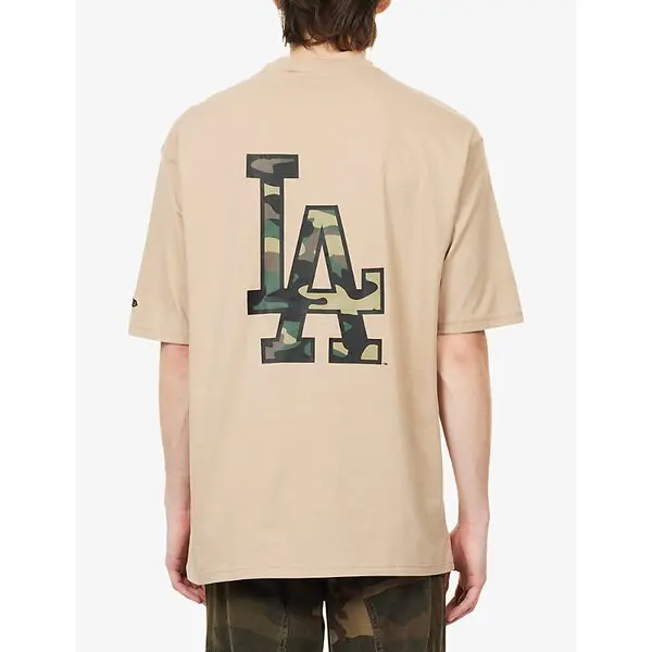 New Era La Dodgers Mlb Infill Oversized Cotton T-shirt