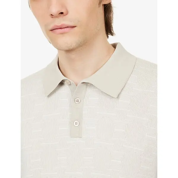 ARNE Este Knit Polo Shirt