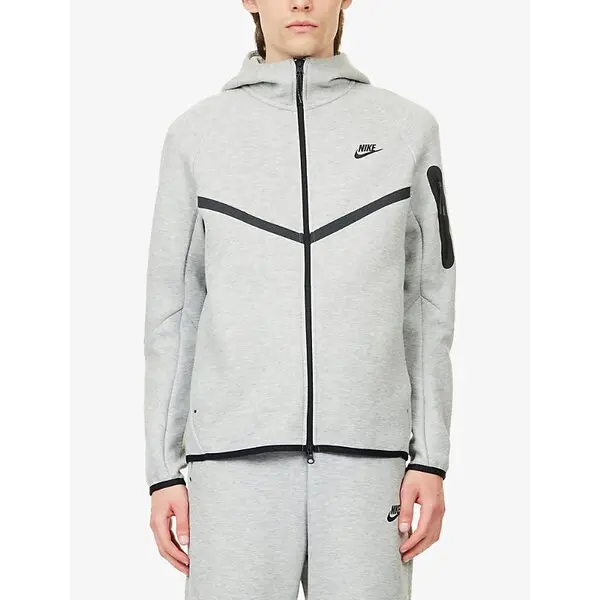 Nike Technical Logo-print Stretch-woven Hoodie