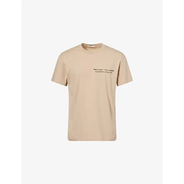Givenchy Crewneck Text-logo Cotton T-shirt