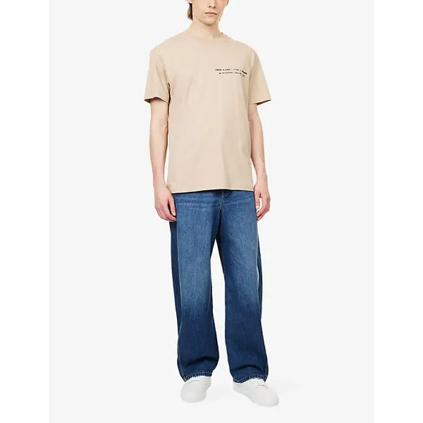 Givenchy Crewneck Text-logo Cotton T-shirt