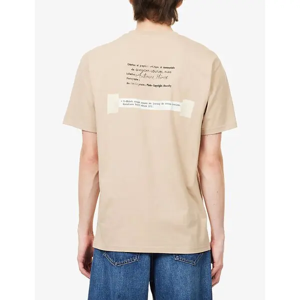 Givenchy Crewneck Text-logo Cotton T-shirt