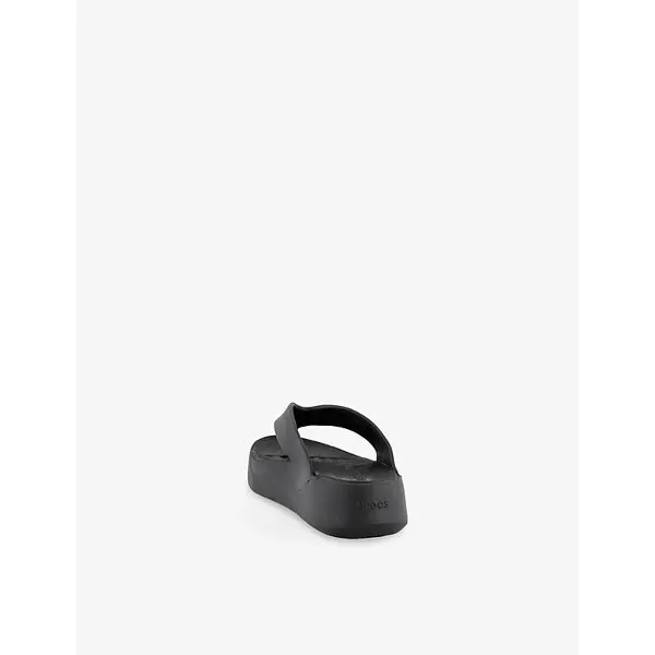 CROCS Getaway Platform Rubber Flip Flops