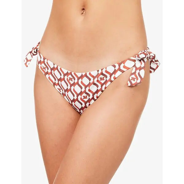 Max Mara Printed Bikini Bottoms - Rust