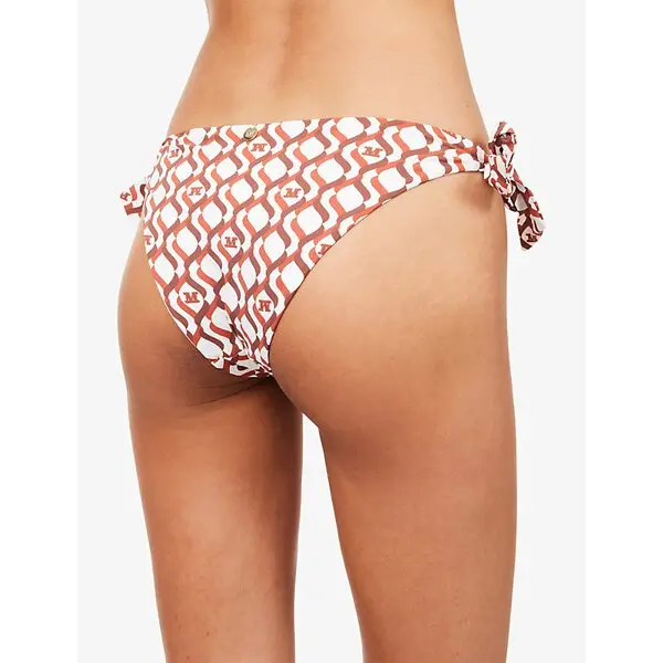 Max Mara Printed Bikini Bottoms - Rust