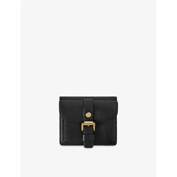 Mulberry Roxanne Square Leather Wallet - Black