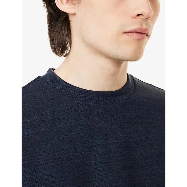 ARNE Cavour Texture Woven T-shirt