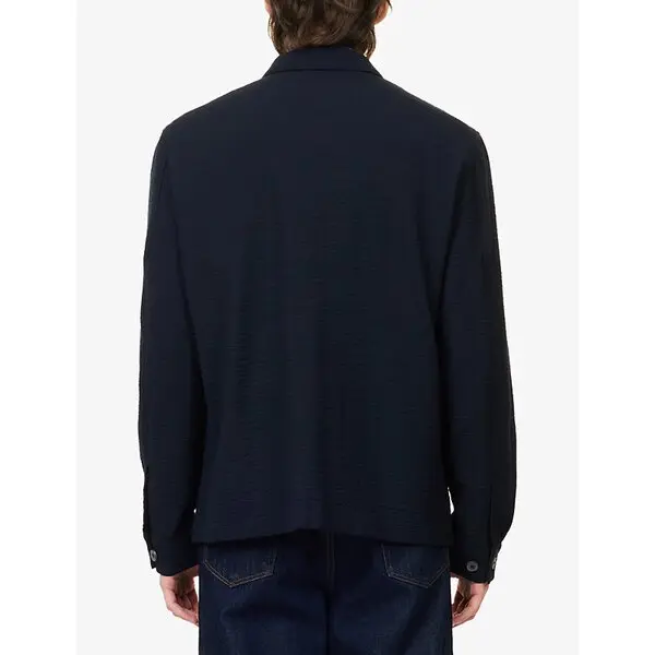 Sunspel Textured Wool Jacket