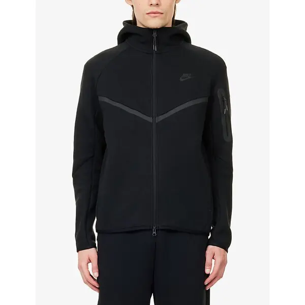 Nike Technical Logo-print Stretch-woven Hoodie