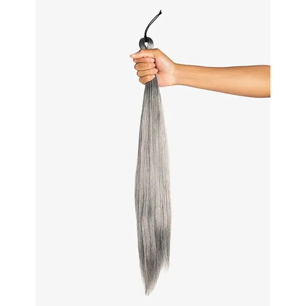 RUKA Braid-it Synths®2: Bone Straight Synthetic Hair Extensions 24 - Grey