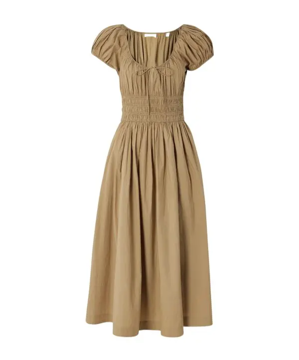 DÔEN Quinn Dress - Beige