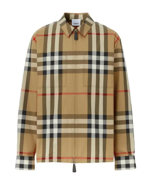Burberry Exaggerated-check Jacket