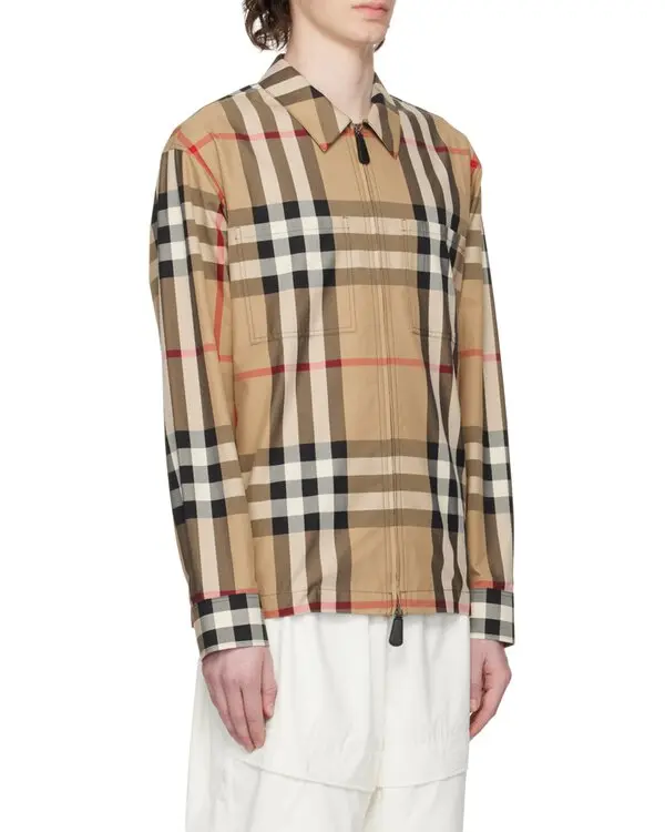 Burberry Exaggerated-check Jacket
