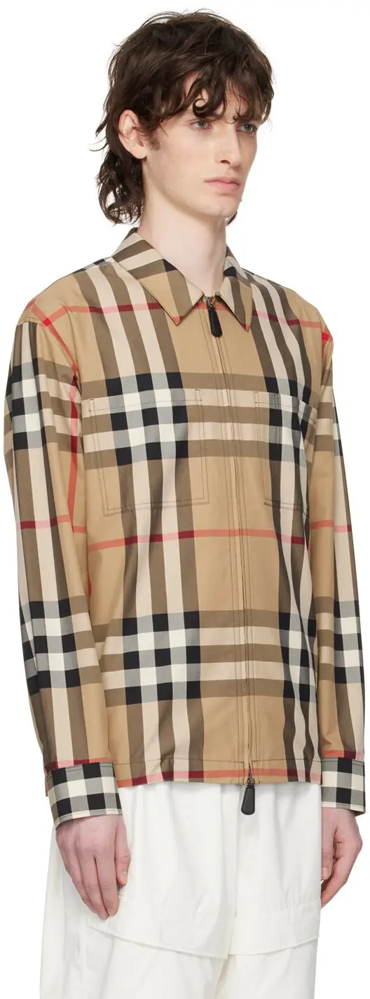 Burberry Exaggerated-check Jacket