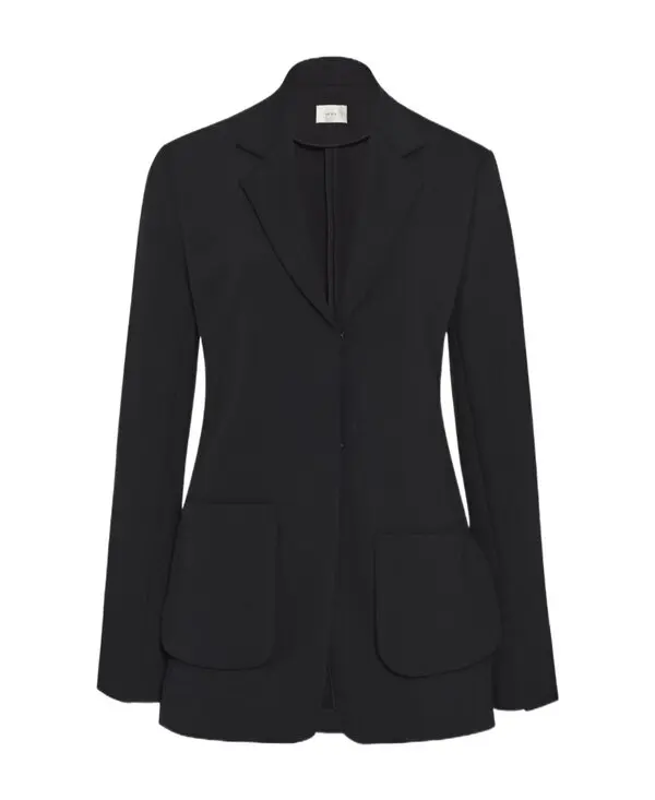 THE ROW Patch-pocket Long Blazer