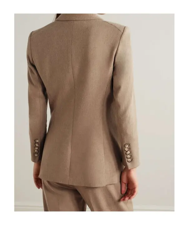 Veronica Beard Nalani Dickey Brushed-twill Blazer