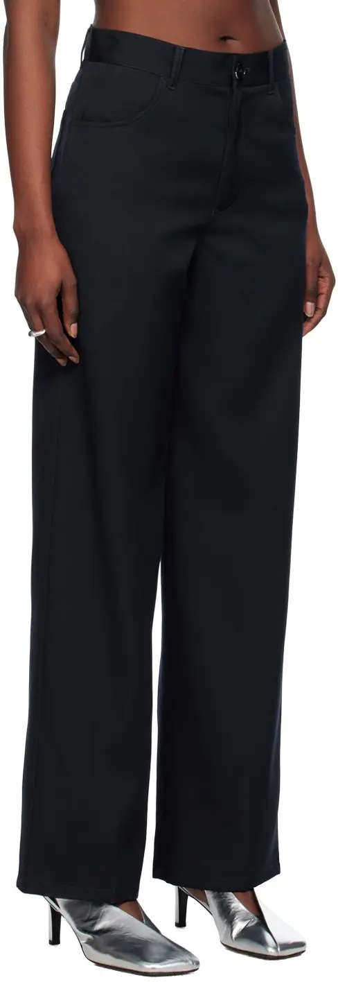 JIL SANDER High-waisted Straight-leg Trousers