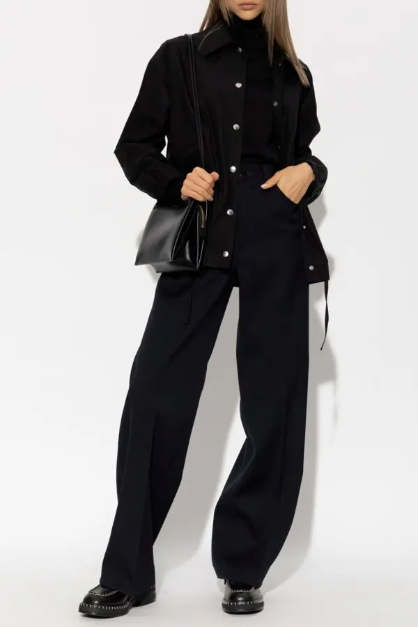 JIL SANDER High-waisted Straight-leg Trousers