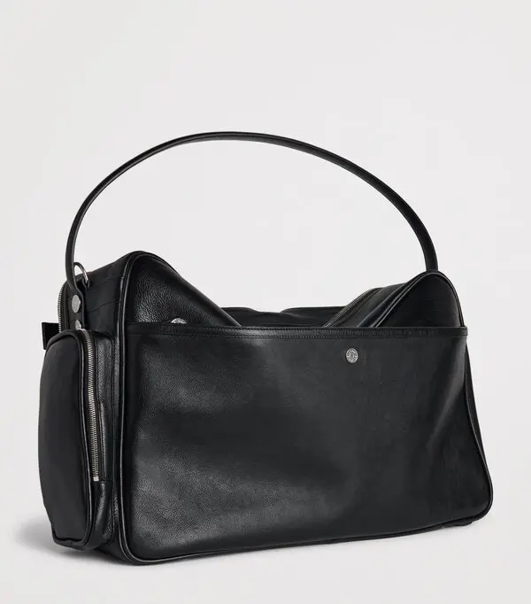Acne Studios Leather Camero Hotel Shoulder Bag - Black