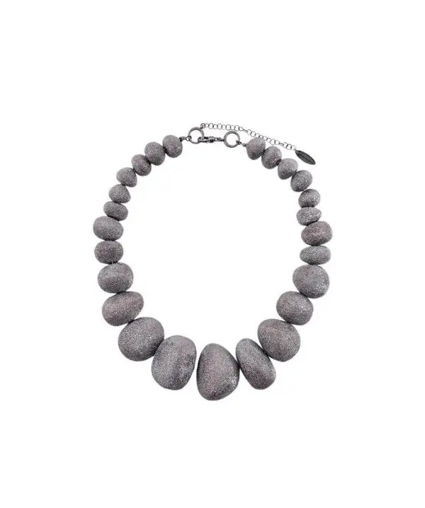 Brunello Cucinelli Statement Necklace - Gray