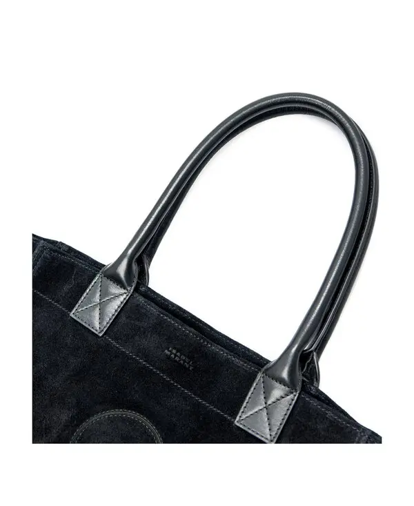 Isabel Marant Étoile Yenky Logo Embroidered Tote Bag