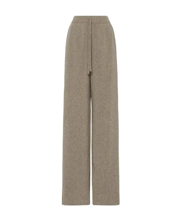 THE ROW Anton Cashmere Drawstring Trousers