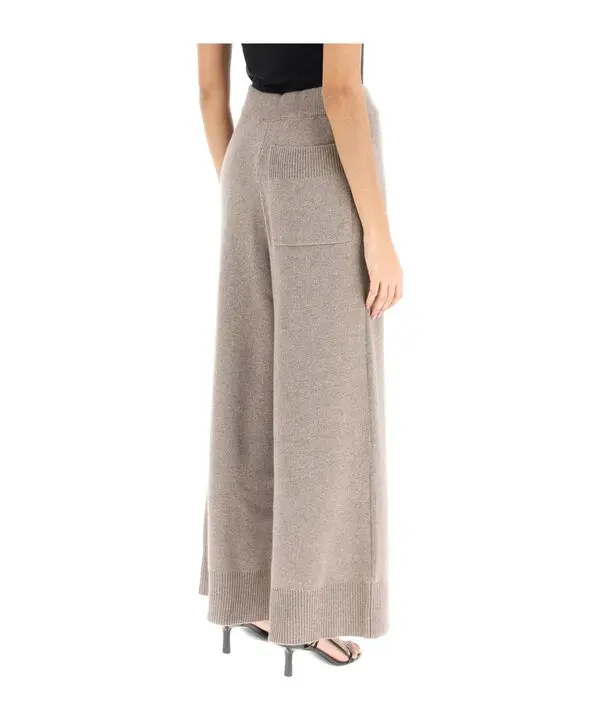 THE ROW Anton Cashmere Drawstring Trousers