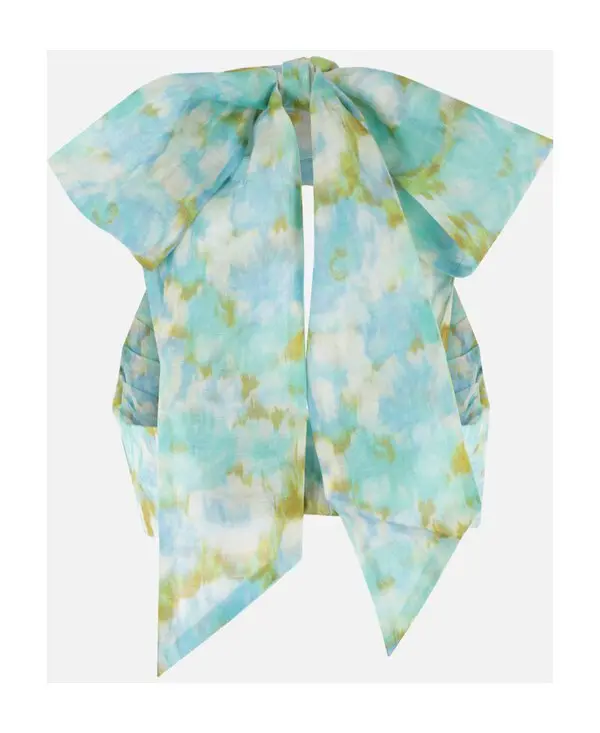 Zimmermann Twisted Corset - Blue