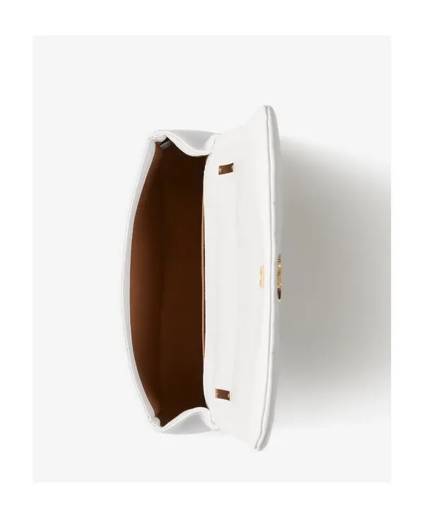 Burberry Small Lola Bag With Monogram Plaque