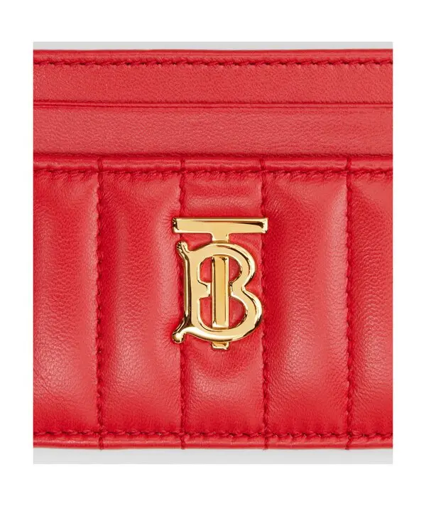 Burberry Tb Logo Plaque Padded Cardholder