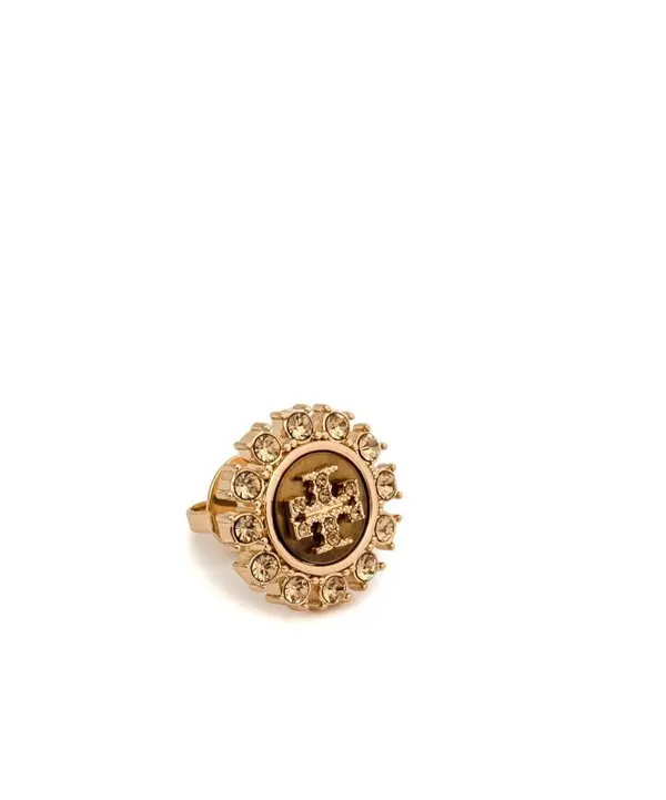 Tory Burch Logo Stud Earrings