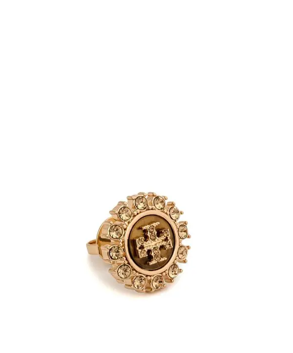 Tory Burch Logo Stud Earrings